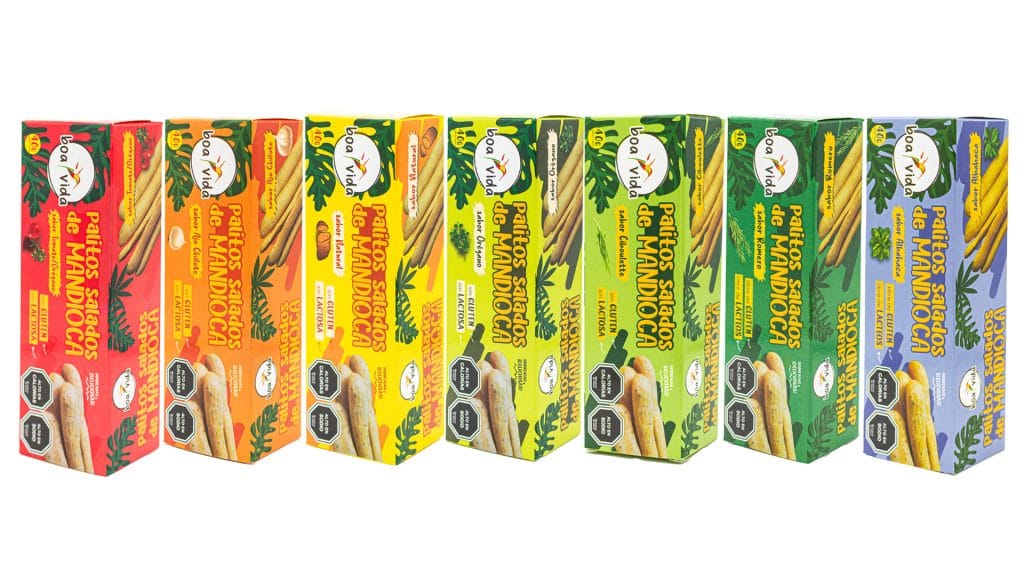 Snack Palitos Salados Múltiples Sabores, Pack 7 Un Boa Vida - Boa vida